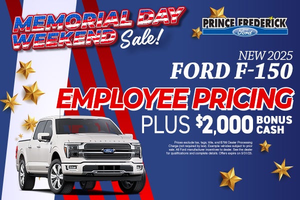 New & Used Ford Dealership in Prince Frederick, MD | Prince Frederick Ford