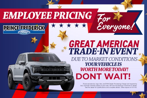 New & Used Ford Dealership in Prince Frederick, MD | Prince Frederick Ford