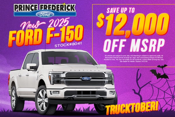 New and Used Ford Dealership in MD - Prince Frederick Ford